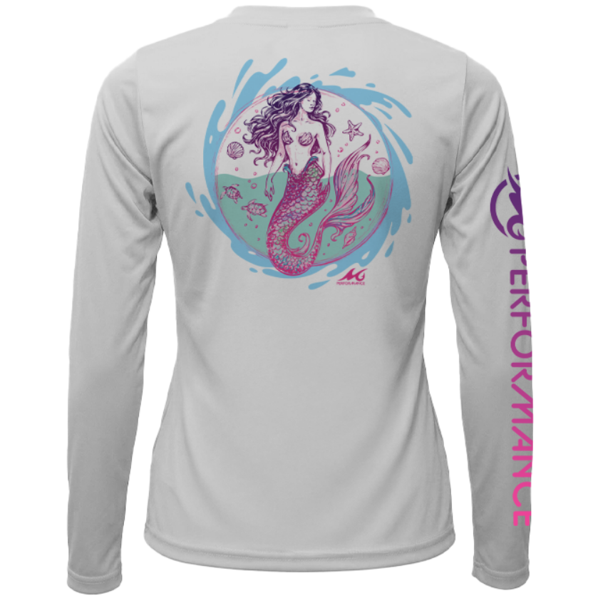 Women's SoWal Sun Jersey Mermaid Queen Long Sleeve – Mojo Sportswear ...